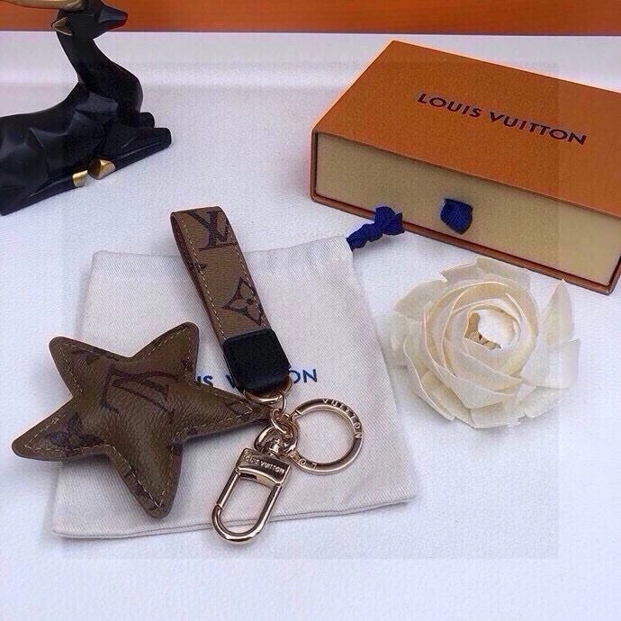 Brand-authenticated Louis Vuitton Keychains