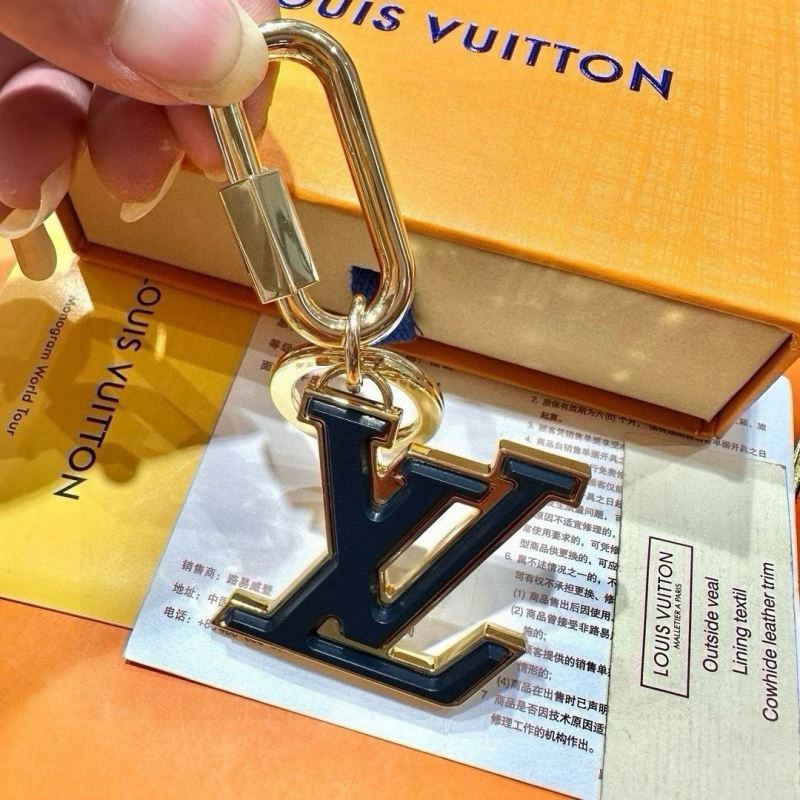 Brand-authenticated Louis Vuitton Keychains