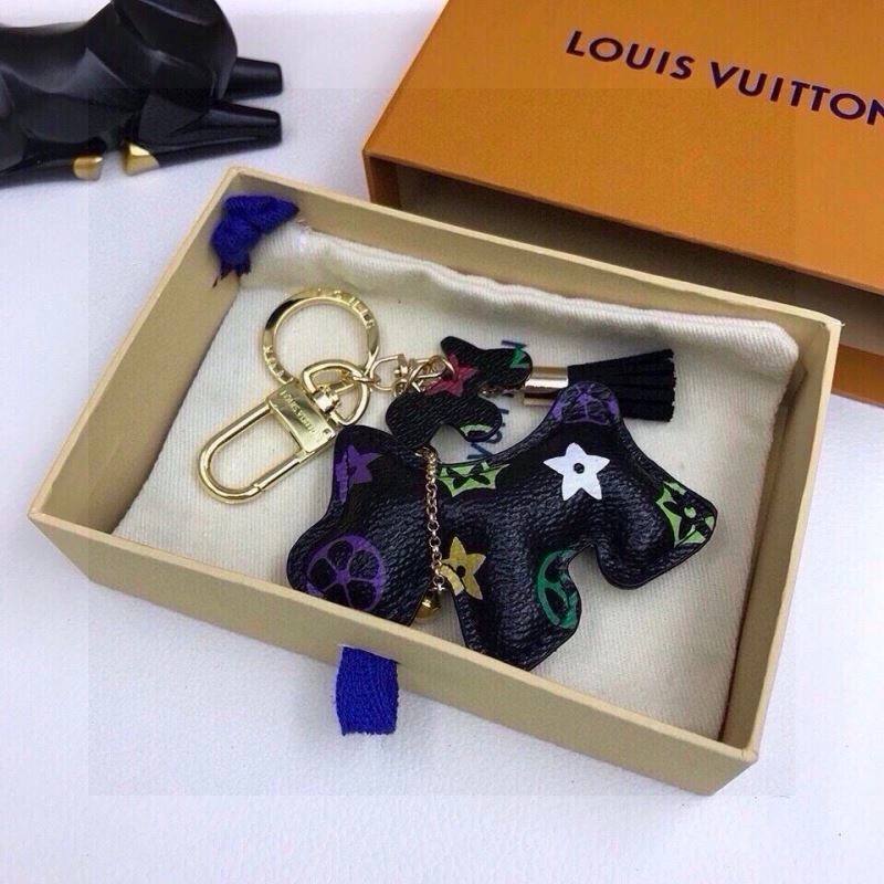 Brand-authenticated Louis Vuitton Keychains