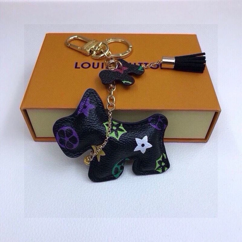 Brand-authenticated Louis Vuitton Keychains