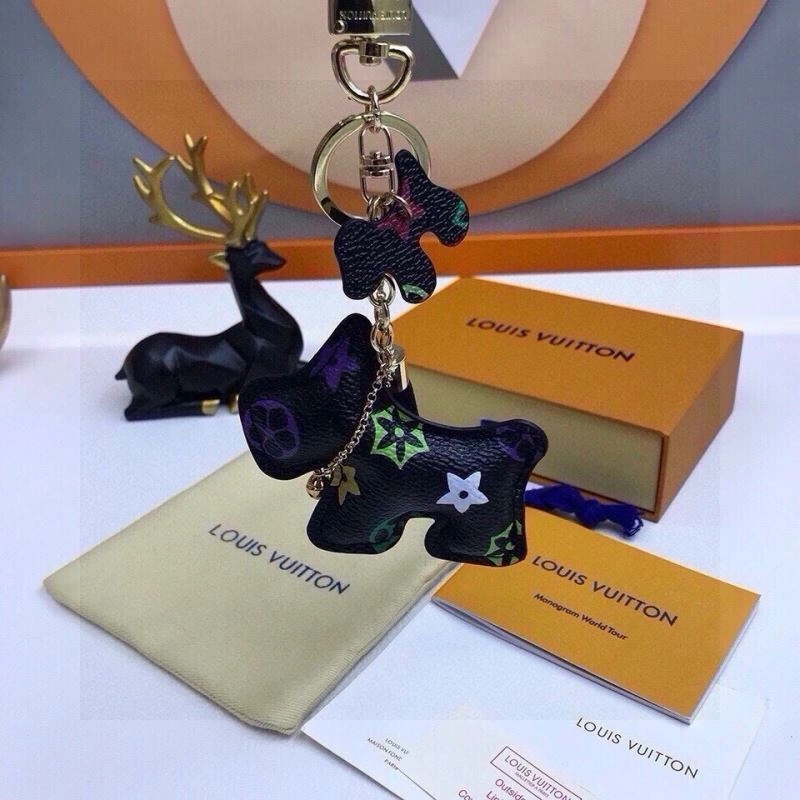 Brand-authenticated Louis Vuitton Keychains