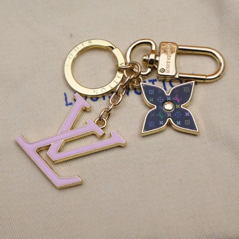 Brand-authenticated Louis Vuitton Keychains