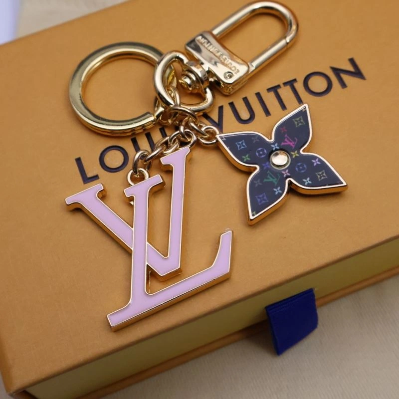 Brand-authenticated Louis Vuitton Keychains