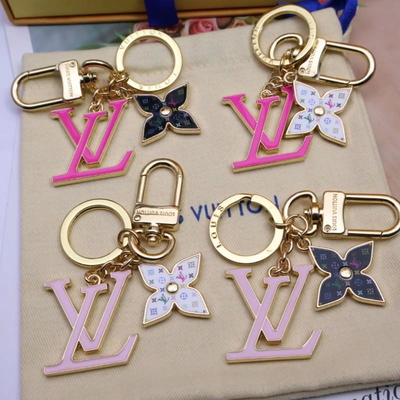 Brand-authenticated Louis Vuitton Keychains