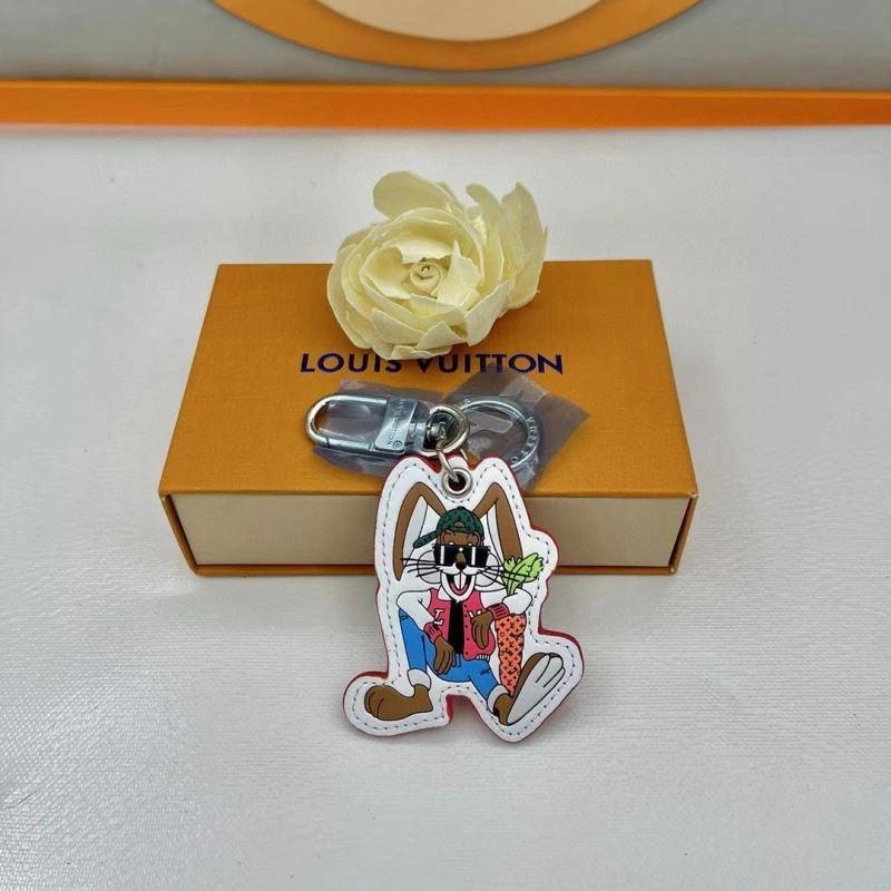 Brand-authenticated Louis Vuitton Keychains