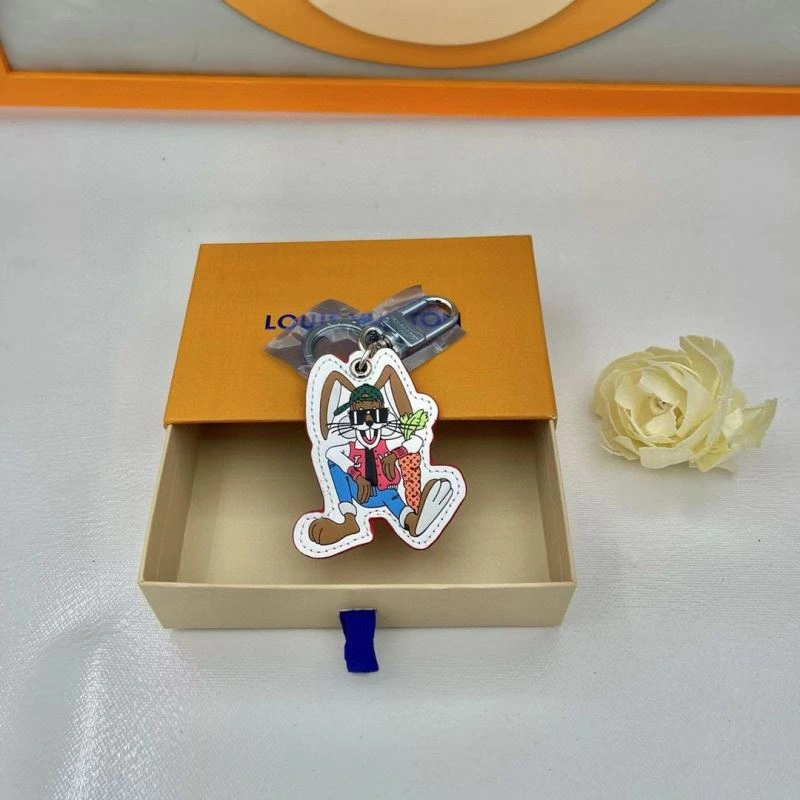 Brand-authenticated Louis Vuitton Keychains