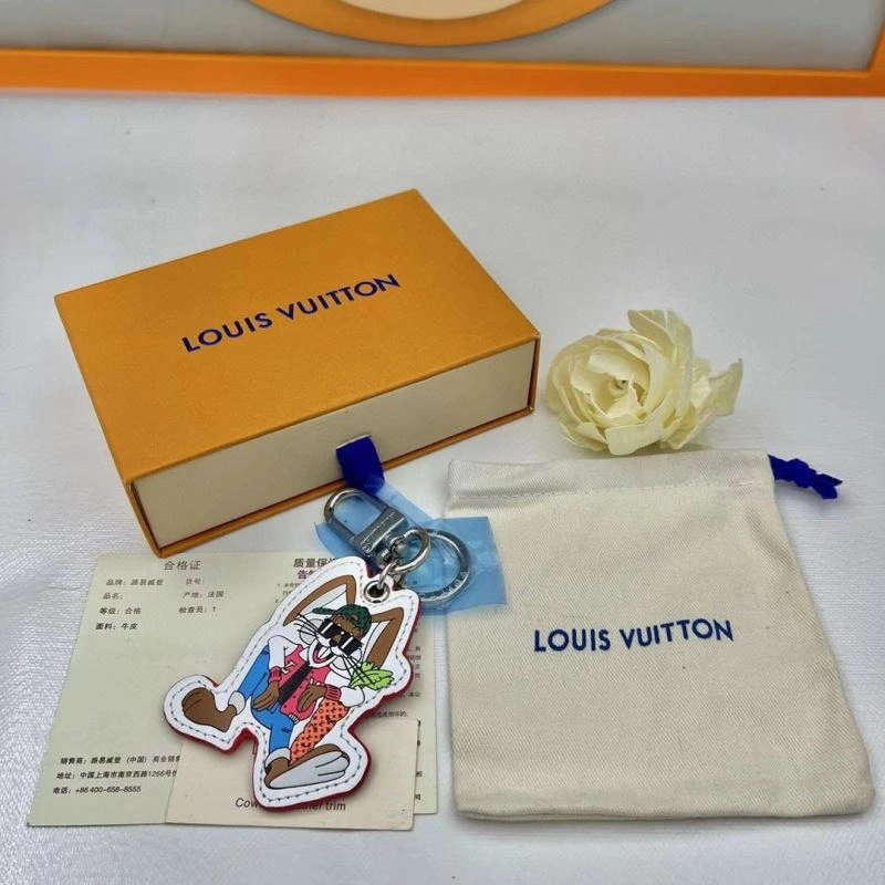 Brand-authenticated Louis Vuitton Keychains