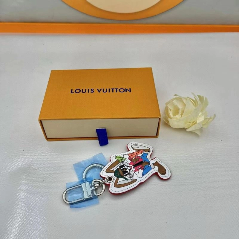 Brand-authenticated Louis Vuitton Keychains