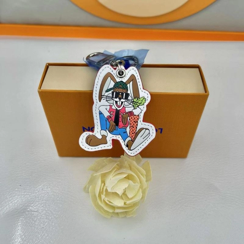 Brand-authenticated Louis Vuitton Keychains