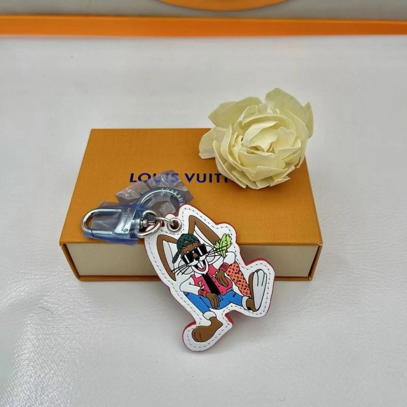 Brand-authenticated Louis Vuitton Keychains