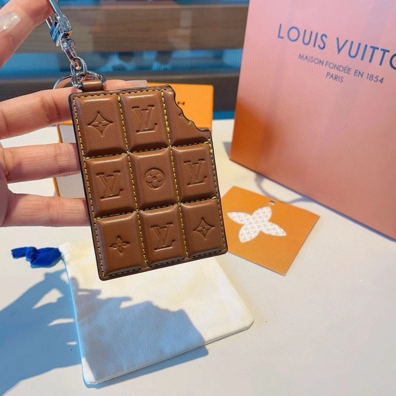 Brand-authenticated Louis Vuitton Keychains