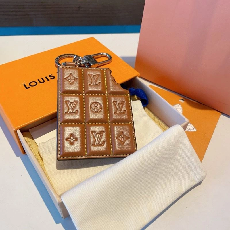 Brand-authenticated Louis Vuitton Keychains