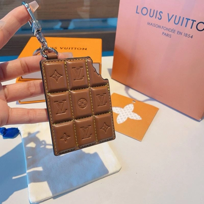 Brand-authenticated Louis Vuitton Keychains