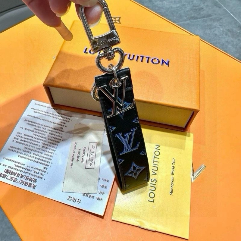 Brand-authenticated Louis Vuitton Keychains