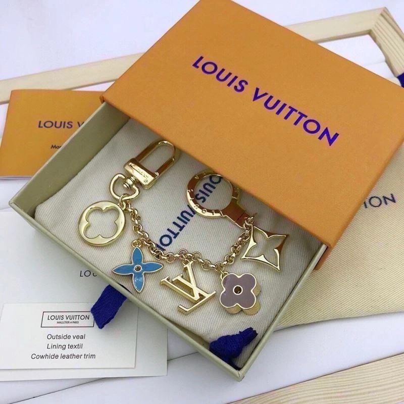 Brand-authenticated Louis Vuitton Keychains