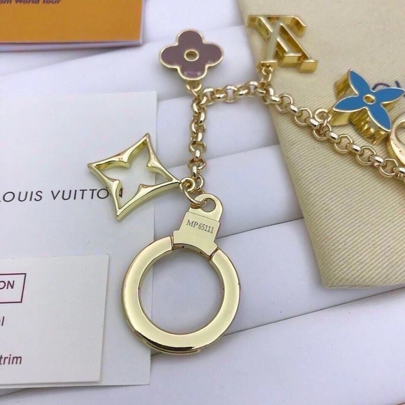 Brand-authenticated Louis Vuitton Keychains