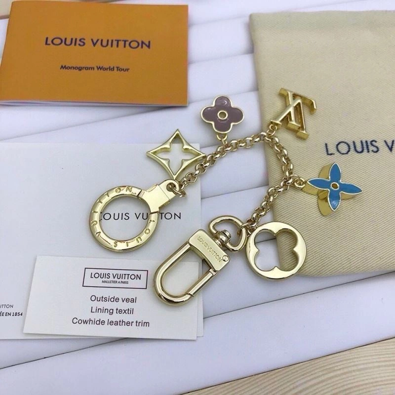 Brand-authenticated Louis Vuitton Keychains
