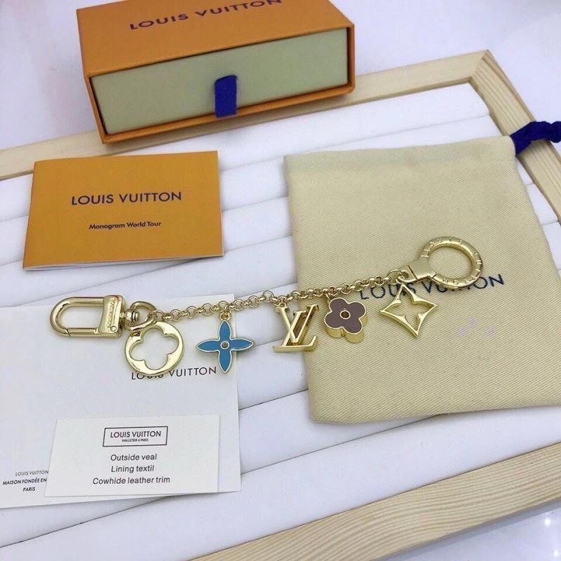 Brand-authenticated Louis Vuitton Keychains