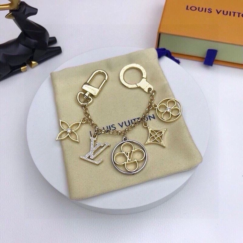 Brand-authenticated Louis Vuitton Keychains