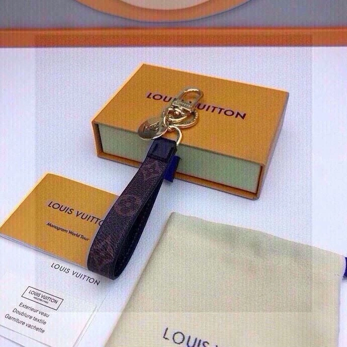 Brand-authenticated Louis Vuitton Keychains