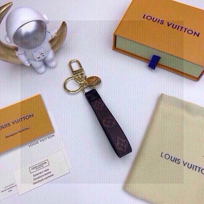 Brand-authenticated Louis Vuitton Keychains