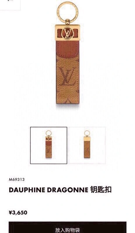 Official Louis Vuitton Keychains