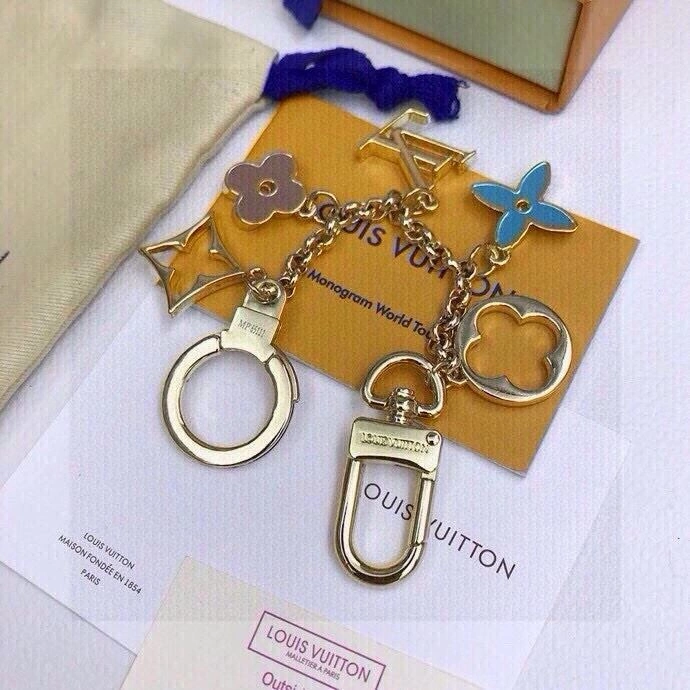 Brand-authenticated Louis Vuitton Keychains