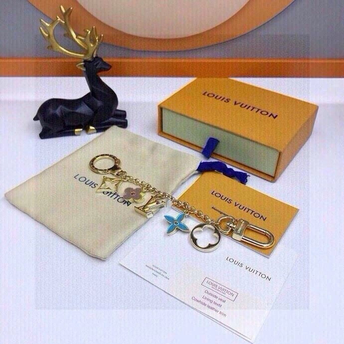 Brand-authenticated Louis Vuitton Keychains