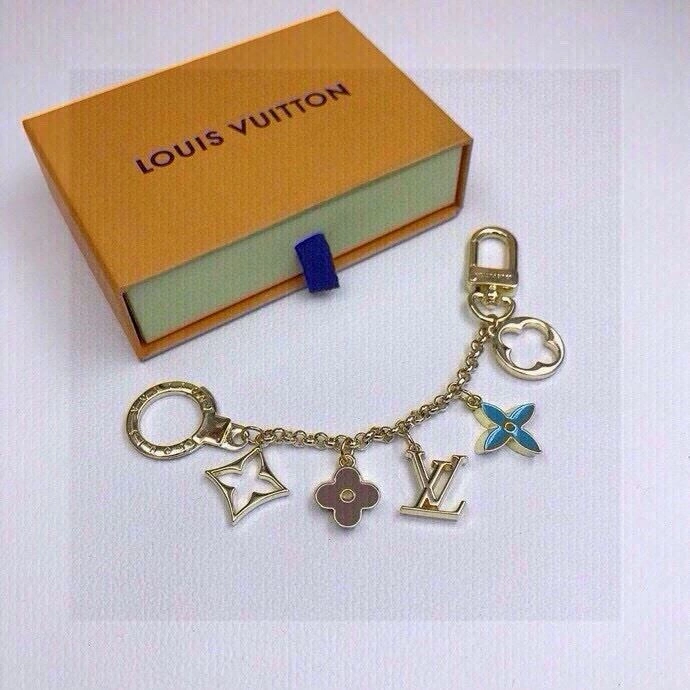 Brand-authenticated Louis Vuitton Keychains