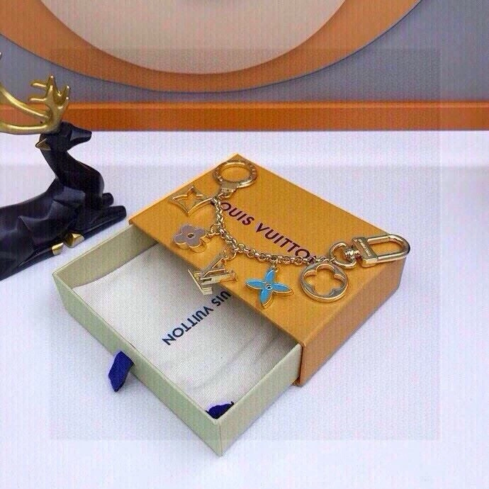 Brand-authenticated Louis Vuitton Keychains