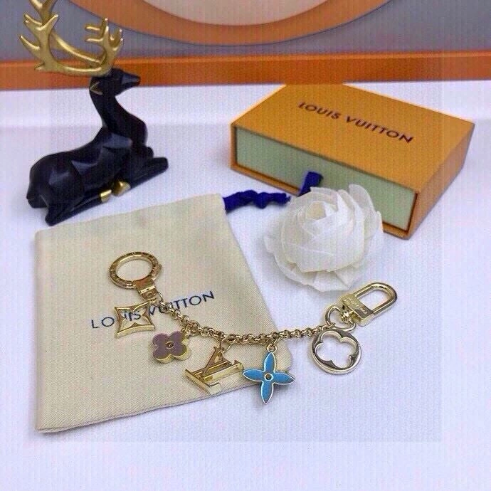 Brand-authenticated Louis Vuitton Keychains