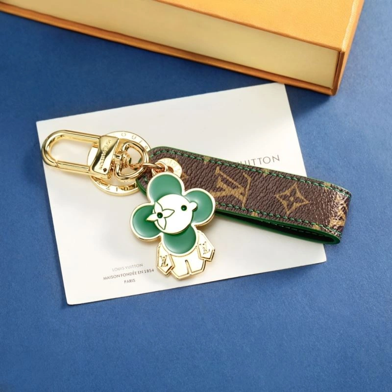 Brand-authenticated Louis Vuitton Keychains