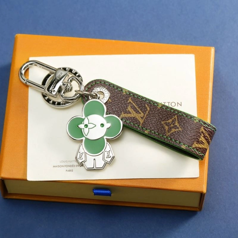 Brand-authenticated Louis Vuitton Keychains