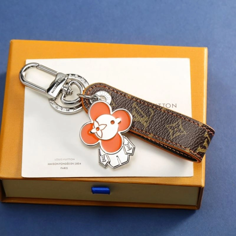 Brand-authenticated Louis Vuitton Keychains
