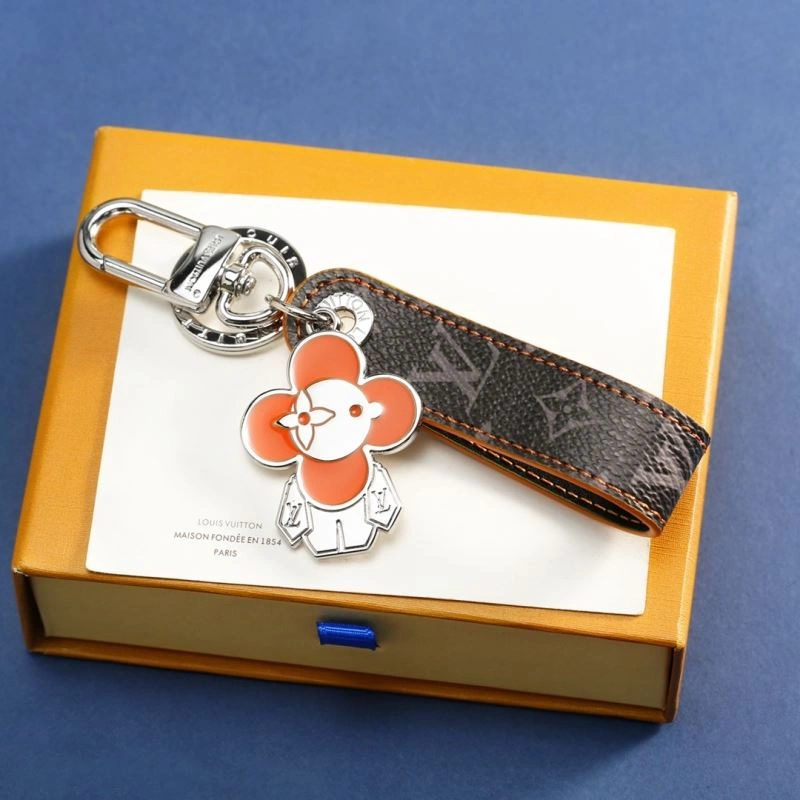 Brand-authenticated Louis Vuitton Keychains