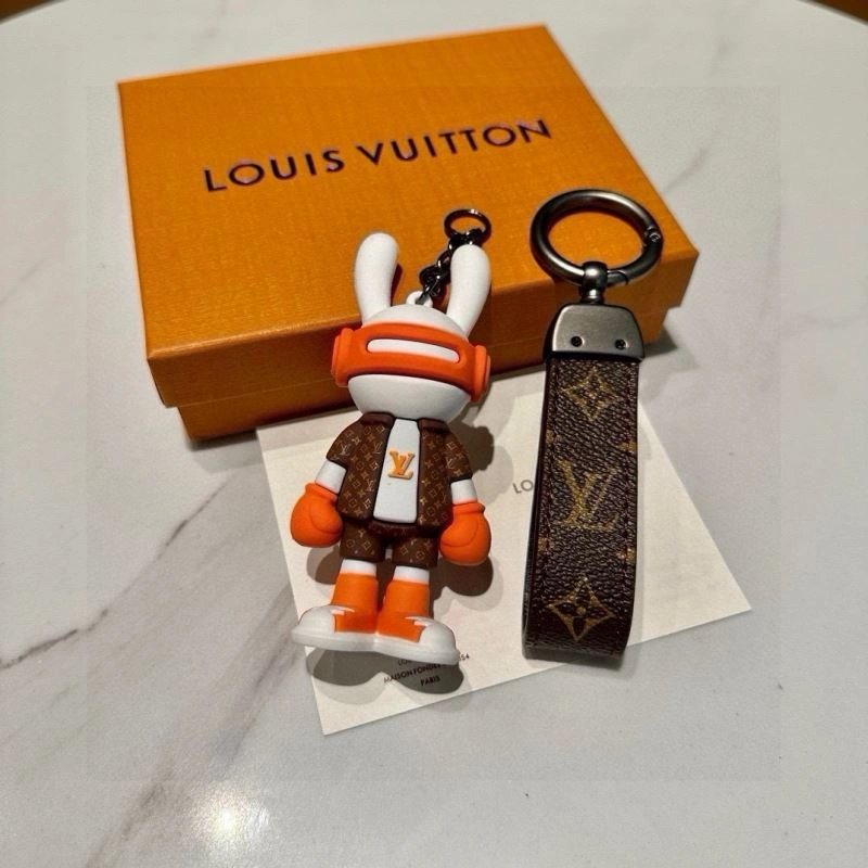 Brand-authenticated Louis Vuitton Keychains