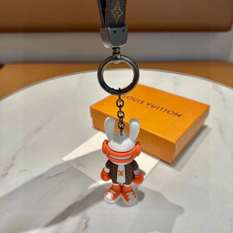 Brand-authenticated Louis Vuitton Keychains