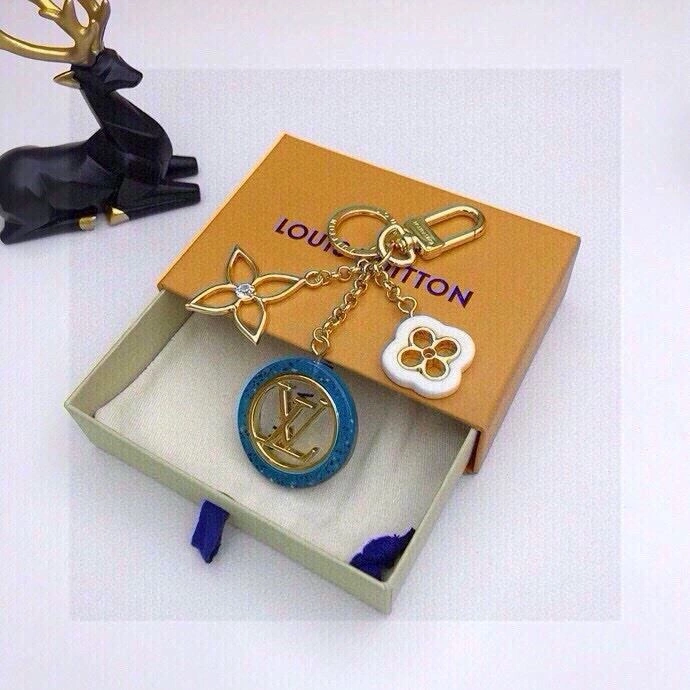 Brand-authenticated Louis Vuitton Keychains