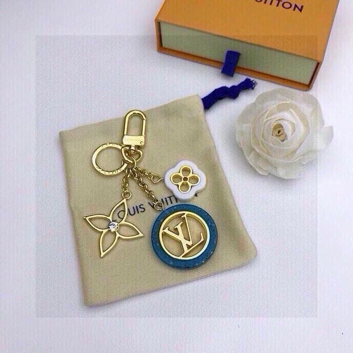 Brand-authenticated Louis Vuitton Keychains