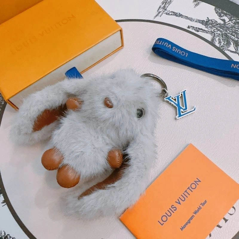 Brand-authenticated Louis Vuitton Keychains