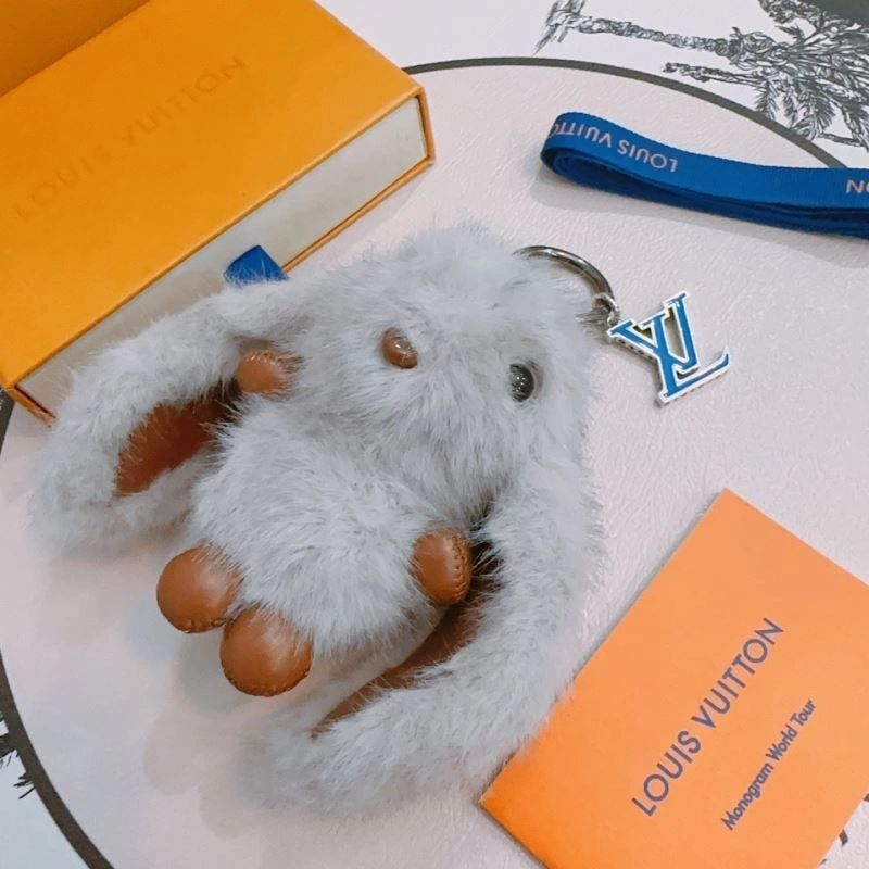 Brand-authenticated Louis Vuitton Keychains