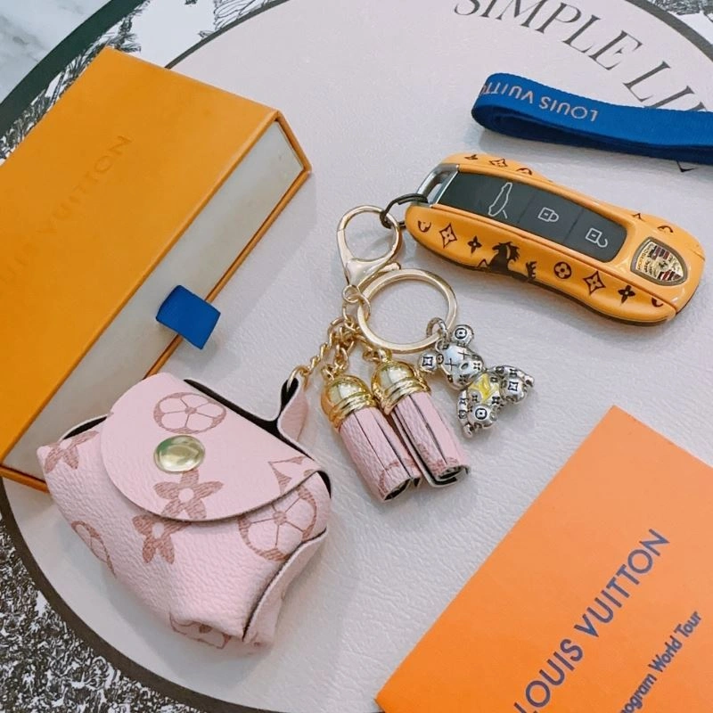 Brand-authenticated Louis Vuitton Keychains