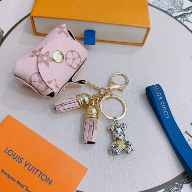Brand-authenticated Louis Vuitton Keychains