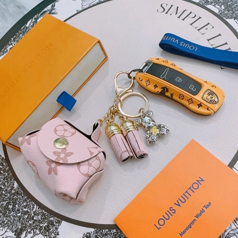 Brand-authenticated Louis Vuitton Keychains
