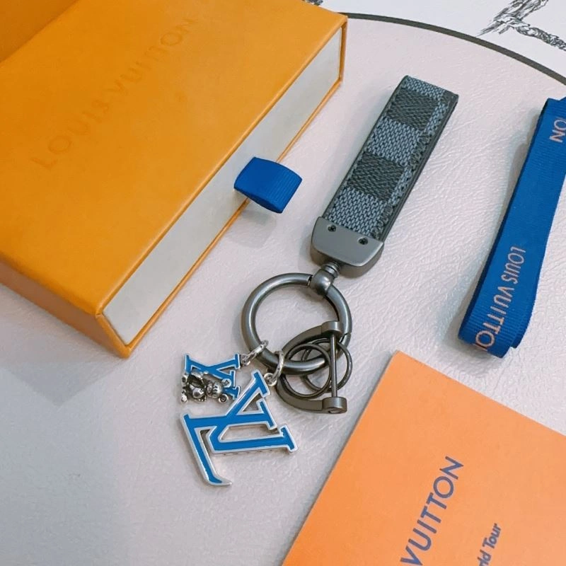 Brand-authenticated Louis Vuitton Keychains