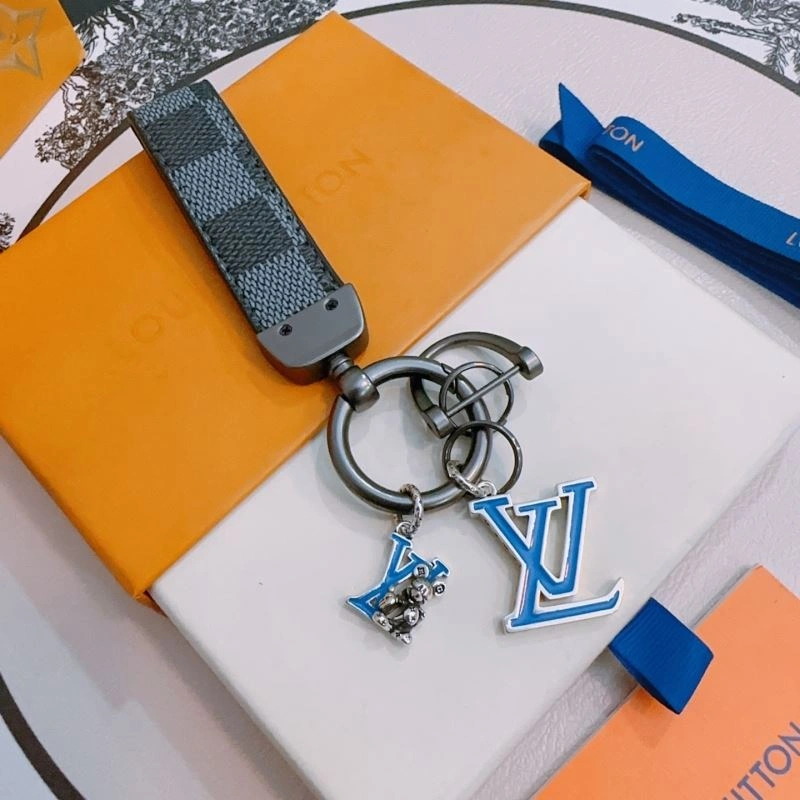 Brand-authenticated Louis Vuitton Keychains