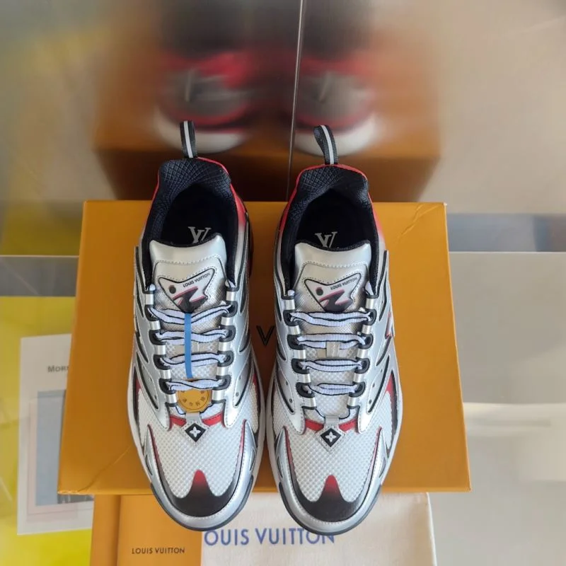 Brand-authenticated Louis Vuitton Low Shoes