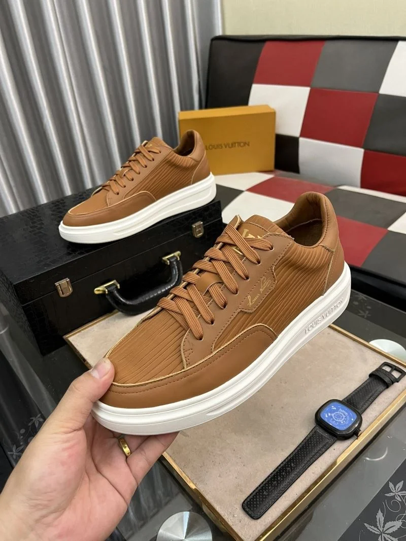 Precise copy Louis Vuitton Low Shoes