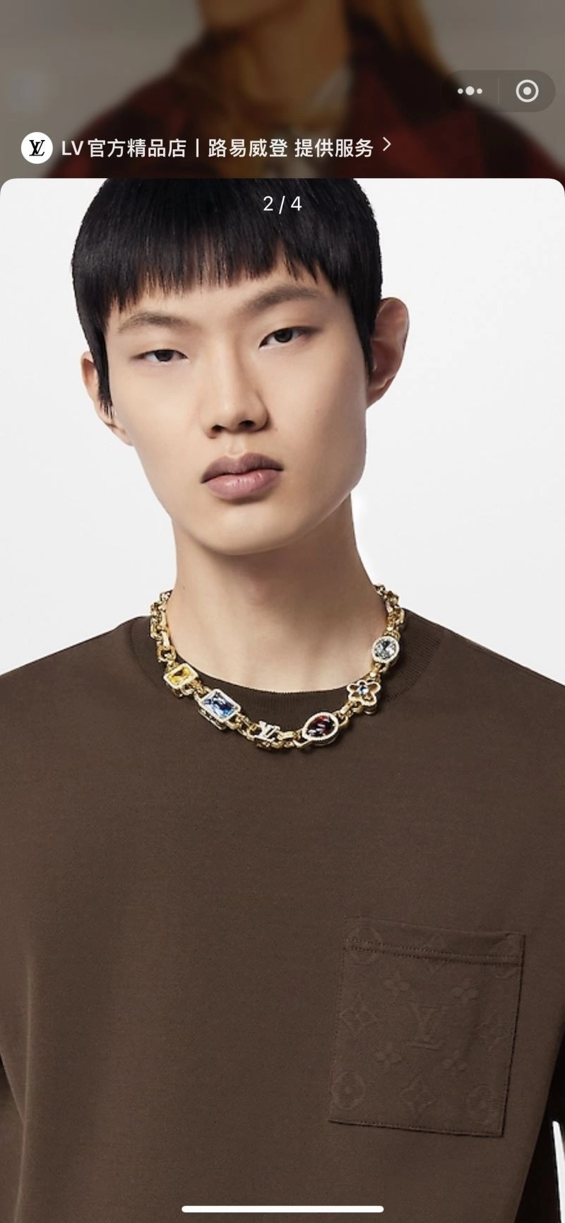 Genuine Louis Vuitton Necklaces