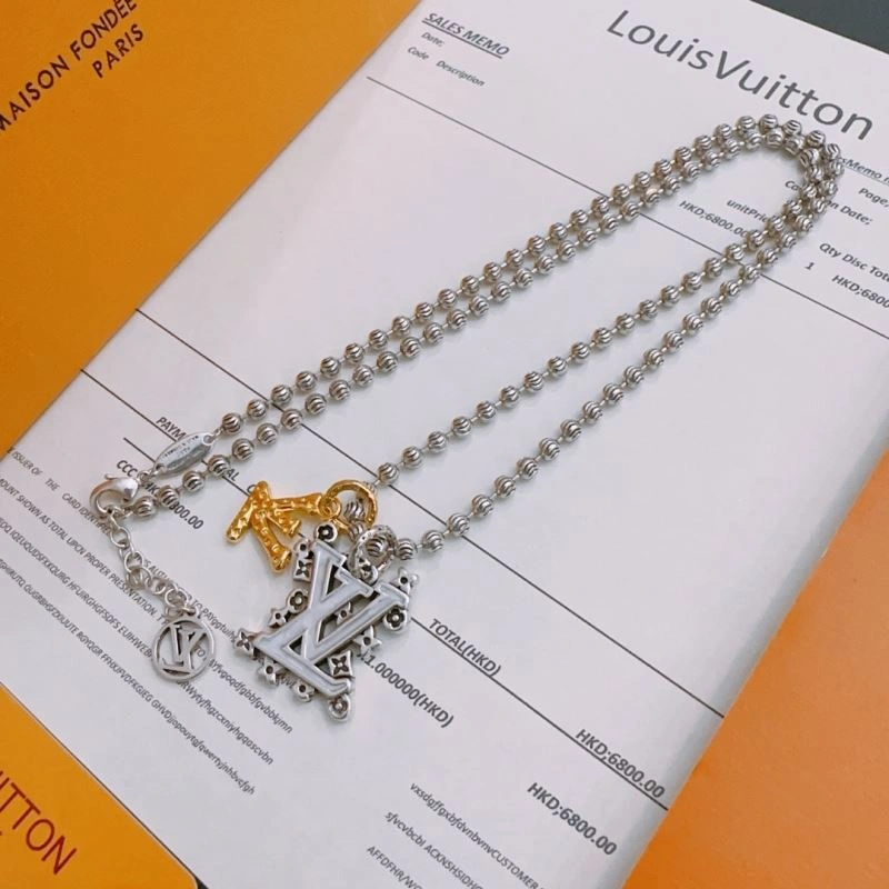 Indistinguishable Louis Vuitton Necklaces
